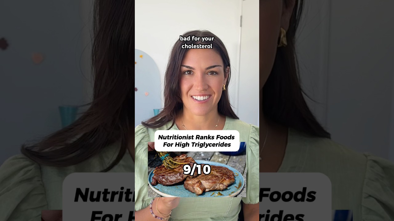 Nutritionist Rates Foods for Managing High Triglycerides - DeFuck Media
